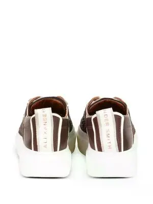 ALEXANDER SMITH Wembley Interwoven-panel Sneakers