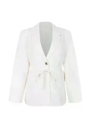 SELECTED Belted Single-breasted Blazer