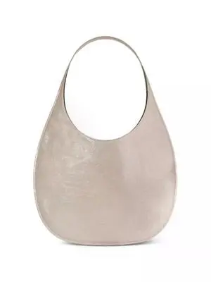 COURREGES Naplack Leather Holy Tote - Grey