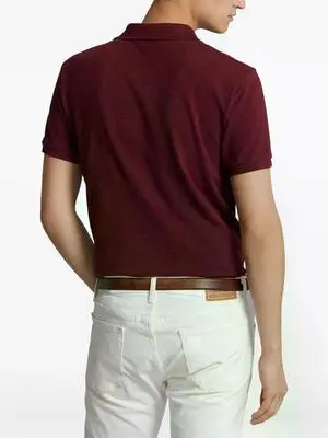 Polo Ralph Lauren Logo-embroidered Polo Shirt - Red
