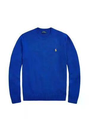 Polo Ralph Lauren Logo-embroidered Sweater - Blue
