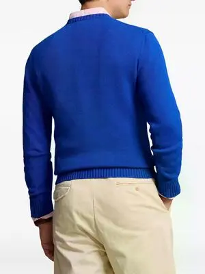 Polo Ralph Lauren Logo-embroidered Sweater - Blue