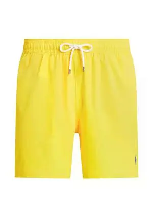 Polo Ralph Lauren Logo-embroidered Swim Shorts - Yellow