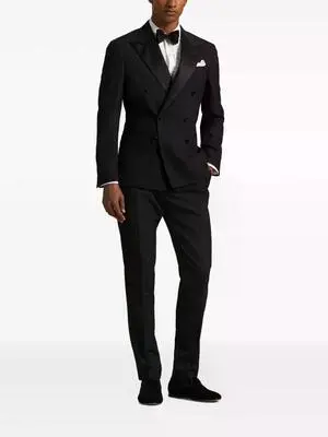 Polo Ralph Lauren Satin-lapel Double-breasted Jacket