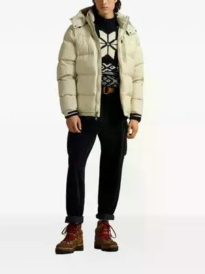 Polo Ralph Lauren Hooded Quilted Jacket - Neutrals