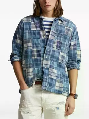 Polo Ralph Lauren Patchwork Check-pattern Shirt
