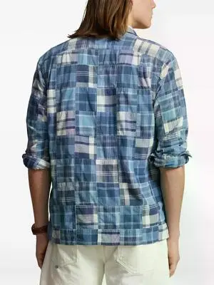 Polo Ralph Lauren Patchwork Check-pattern Shirt