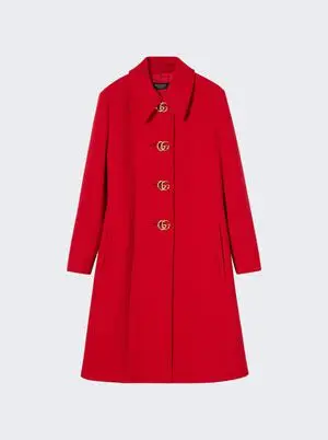 Gucci Wool Natté Coat