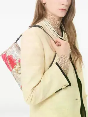 Valentino Garavani Small Embroidered Shoulder Bag
