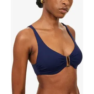 Melissa Odabash Bel Air Bikini Top - Navy