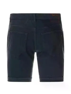 DONDUP Logo Plaque Bermuda Shorts
