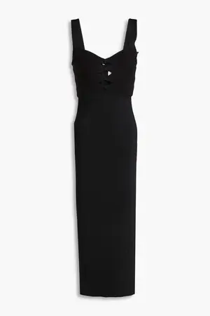 Herve Leger Alessia Cutout Bandage Gown - Black