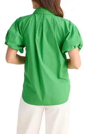 BRAVE+TRUE Meadow Puff Sleeve Shirt