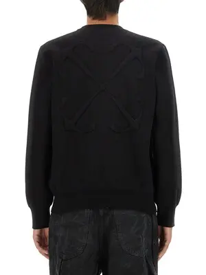 Off-White Logo Sweatshirt - Black