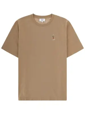 Maison Kitsuné T-shirt "dressed Fox - Beige