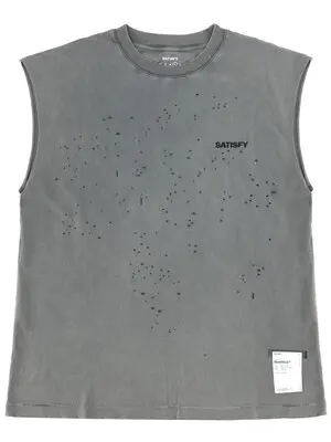 Satisfy Sleeveless Logo Tank Top
