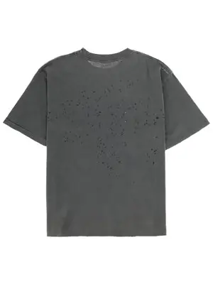 Satisfy T-shirt Con Logo - Grey