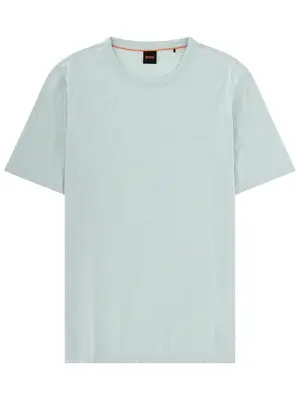 BOSS T-shirt Con Logo - Azure