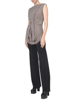 Rick Owens Draped Top - Grey