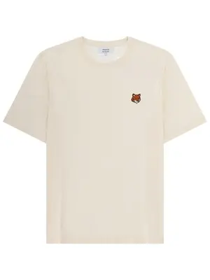 Maison Kitsuné T-shirt "fox Head - Beige