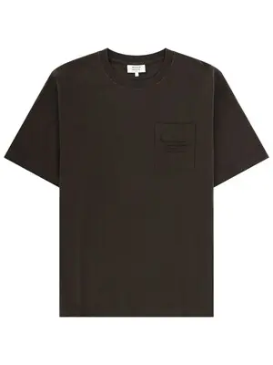Maison Kitsuné T-shirt "poetic Script - Brown