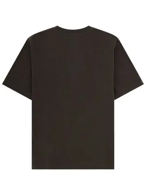 Maison Kitsuné T-shirt "poetic Script - Brown