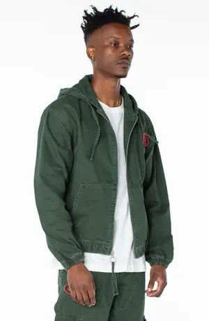 VON DUTCH Zip Up Hoodie Jacket