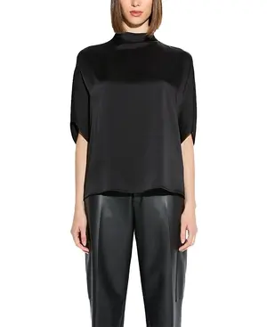 Lapointe Satin Cape Tee