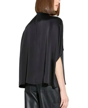 Lapointe Satin Cape Tee