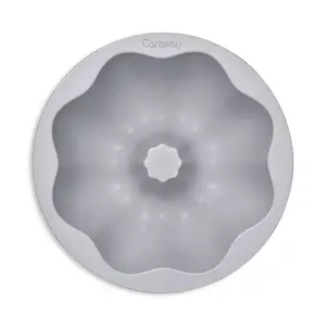 CARAWAY Ceramic Nonstick Fluted Cake Pan - Gray