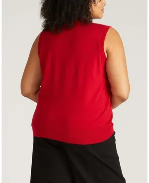 Universal Standard Savvy Fine Knit Cardigan Vest
