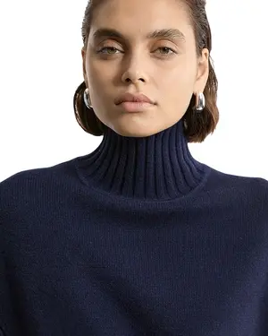 Karen Millen High Neck Knitted Tunic Top