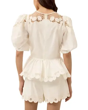 MARIE OLIVER Lucile Top - Ivory