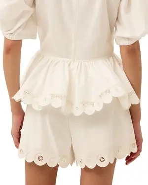 MARIE OLIVER Betty Shorts - Ivory