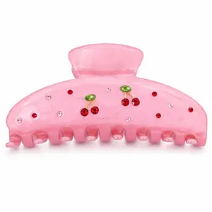 DONATELLO GIAN 2-pack Cherry Hair Claw Clips