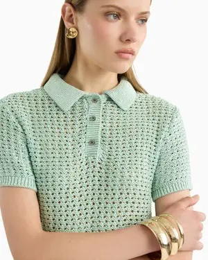 DODIEE Adalyn Crochet Polo