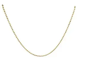 ANCONA JEWELRY 14k Diamond-cut Moon Chain Necklace