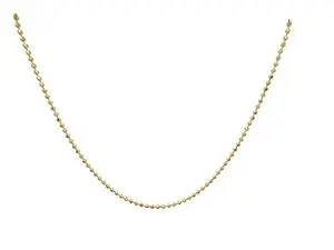 ANCONA JEWELRY 14k Diamond-cut Moon Chain Necklace