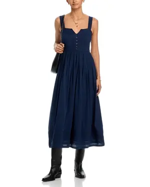 The Great. The Day Break Dress - Navy