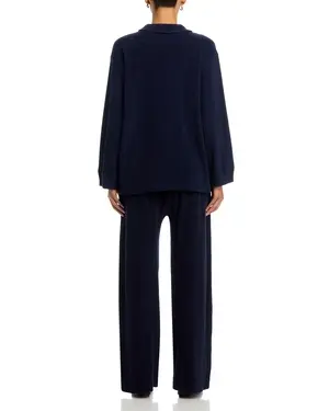 The Great. The Micro Terry Lace Up Tunic