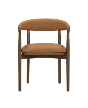 TOV FURNITURE Vina Performance Leather Dining Chair