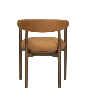 TOV FURNITURE Vina Performance Leather Dining Chair