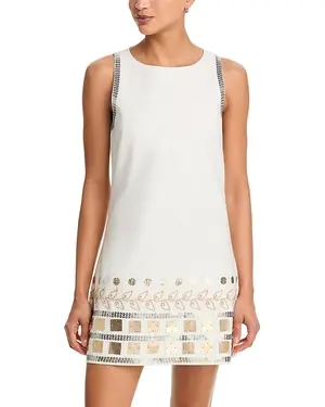 Cinq A Sept Round Neck Cocktail Dresses