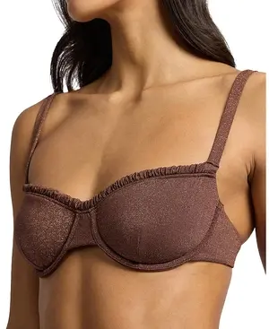 Onia Marilyn Bikini Top - Hickory