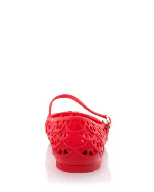 Valentino Garavani Embellished Ballet Flats - Red