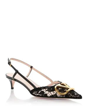 Valentino Garavani Lace Up Pumps