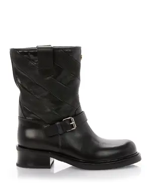 Valentino Garavani Buckle Booties