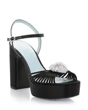 Valentino Garavani Embellished Platform Sandals