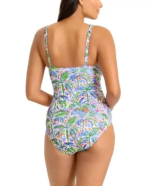 Tommy Bahama Poolside Palms One Piece Swimsuit