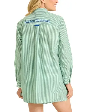 Tommy Bahama Suntan Til Sunset Cover Up Shirt